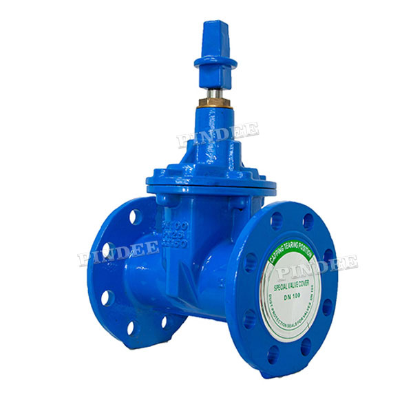 Underground Cap Soft Seal Gate Valve - Buy DIN Test Cast Iron Body gate ...
